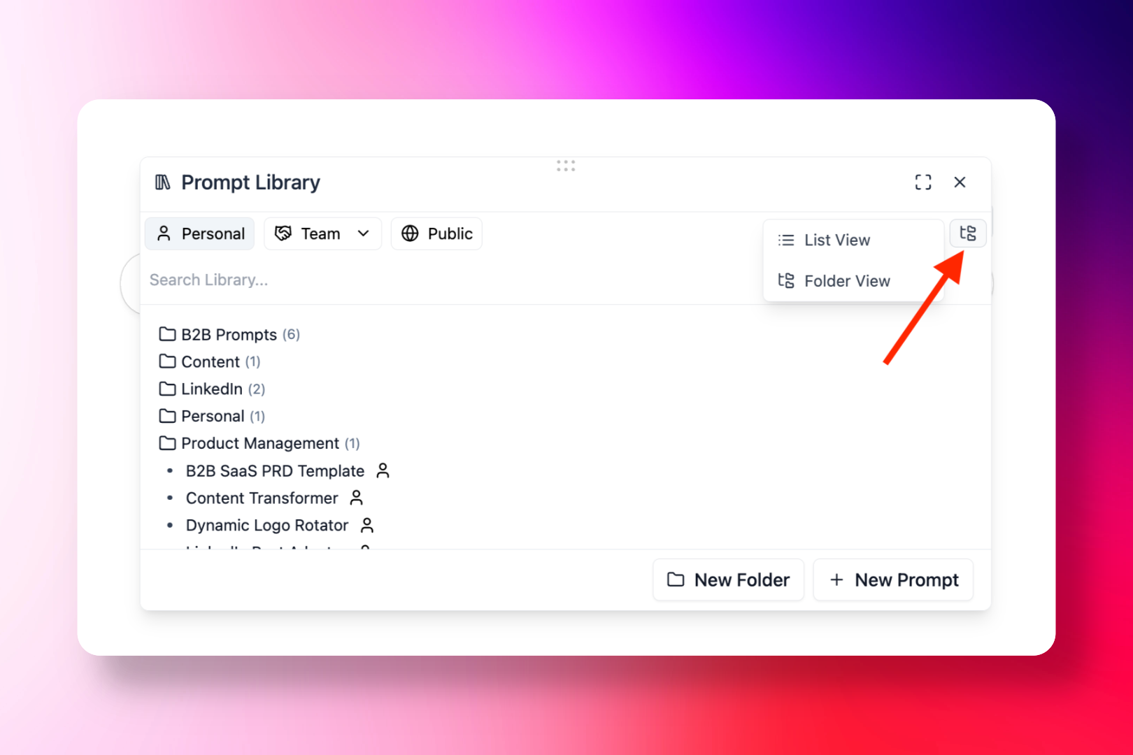 Pretty Prompt - Grammarly for Prompting