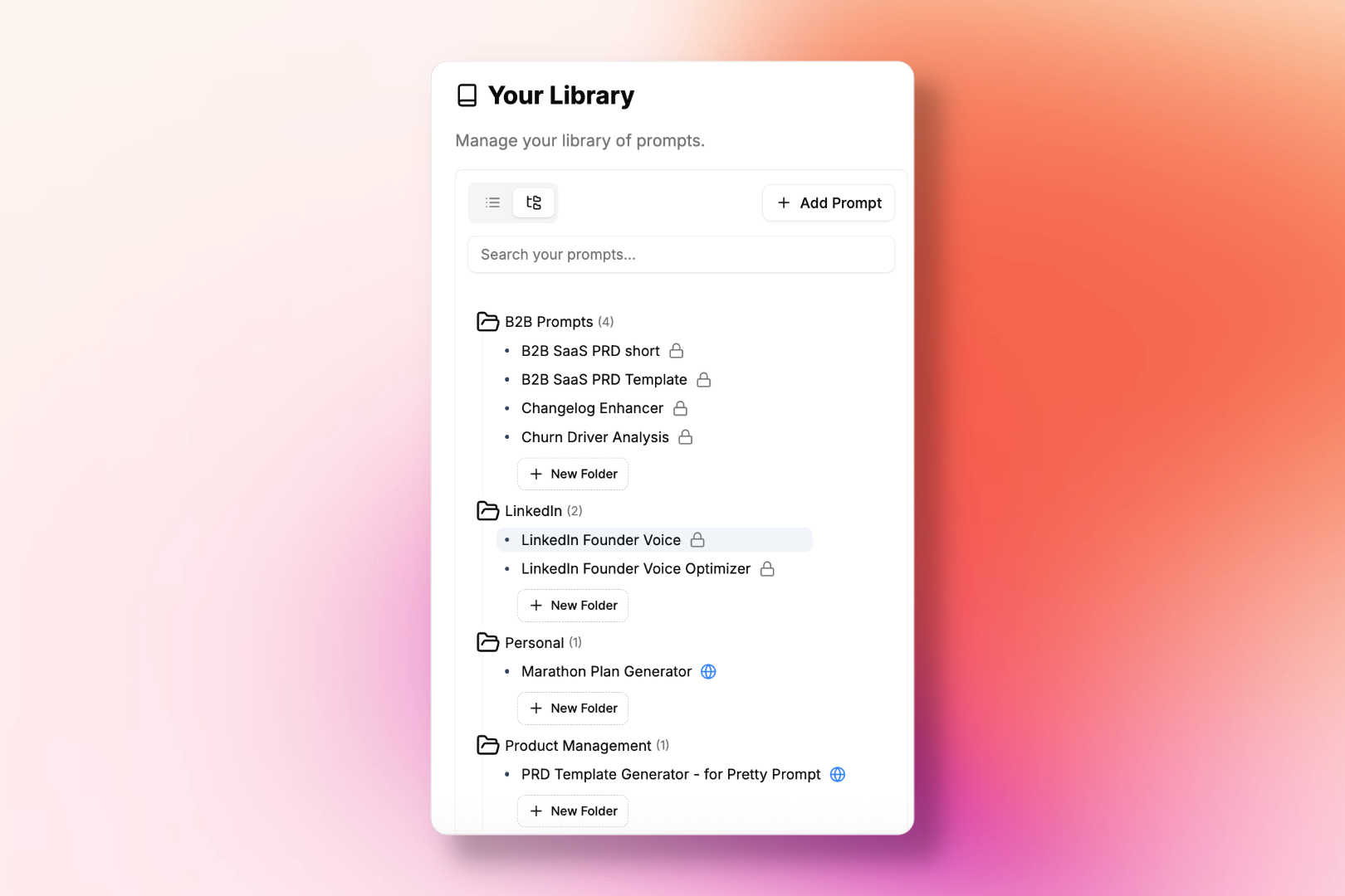 Pretty Prompt - Grammarly for Prompting